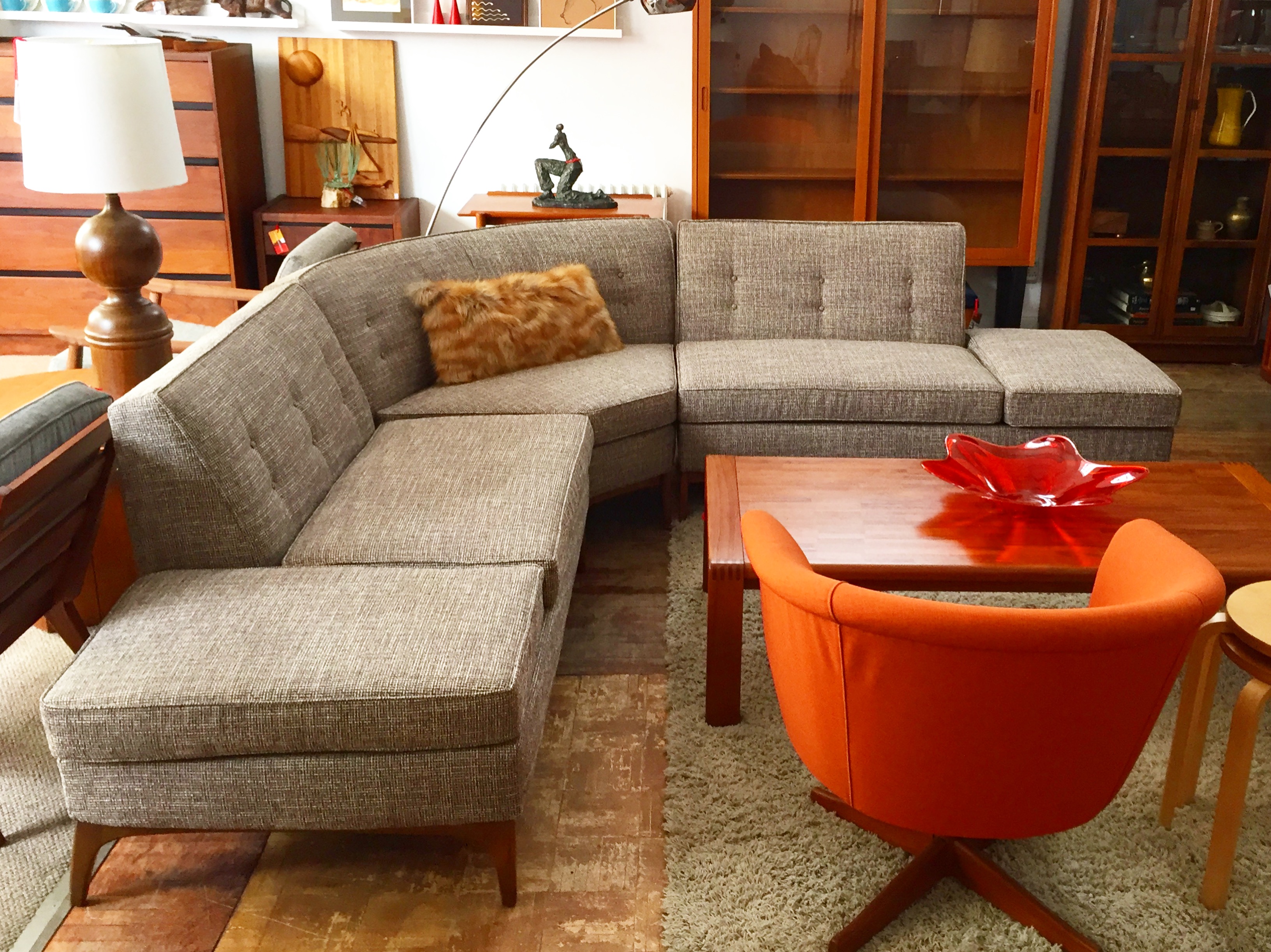 Three mid-century modern furniture transformations - MidModMen+friends